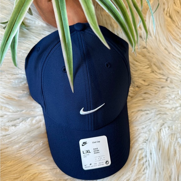 Nike | Accessories | Newnike Adjustable Navy Blue Club Cap | Poshmark